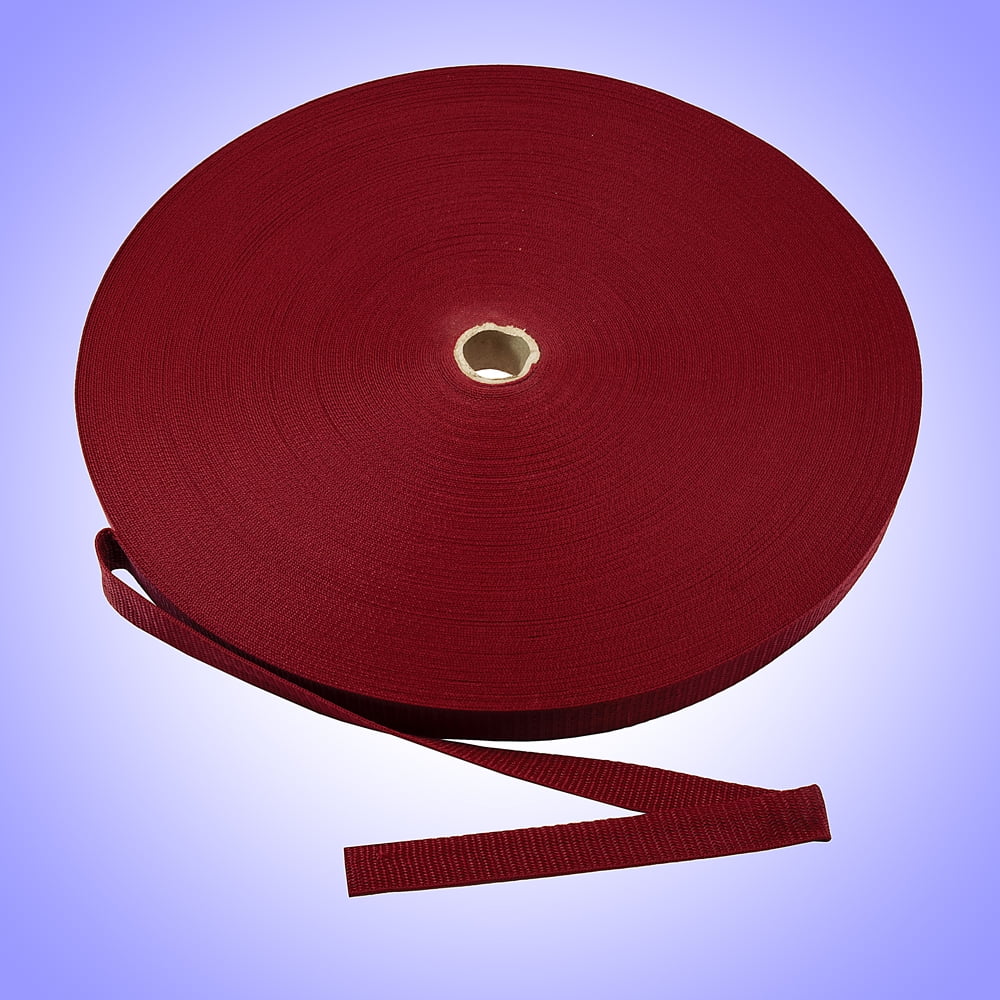 DuraGrip® Brand - 2" Burgundy Heavyweight Polypropylene Webbing ...