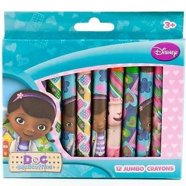 Disney Doc McStuffins 5-Pack Jumbo Double Sided Crayons with Bonus ...