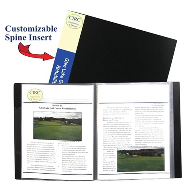 C-Line Products 33240BNDL4EA 24-Pocket Bound Sheet Protector ...