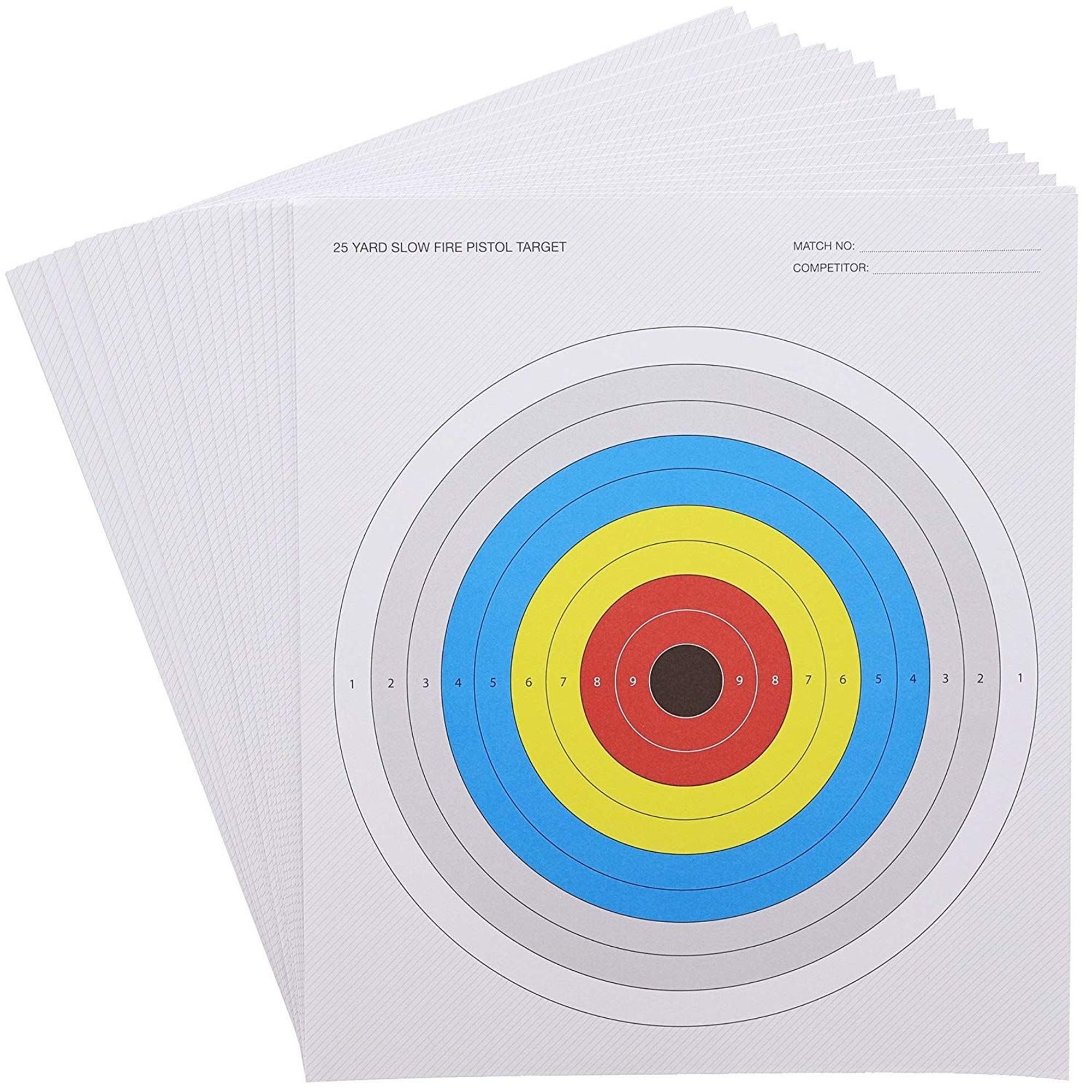 Airsoft Airsoft Shooting Practice Pistols Paper Shooting Targets 17 x ...
