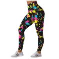 COMVALUE High Waisted Leggings with Pockets Women, Full Length Capri ...