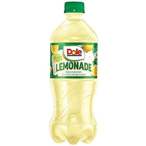 Dole Lemonade, 20 oz Bottles, 24 Pack, Classic Refreshing Citrus Drink ...