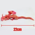 1pc 3D Printed Winged Dragon Figurine With Art Deco Resin Dragon ...