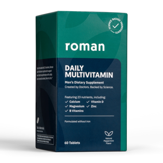 Roman Daily Multivitamin Supplement for Men 120 Tablets - Walmart.com