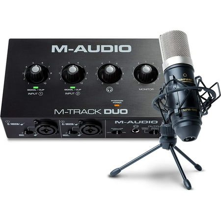 M-Audio M-Track Solo € USB Audio Interface for Recording, Streaming and ...