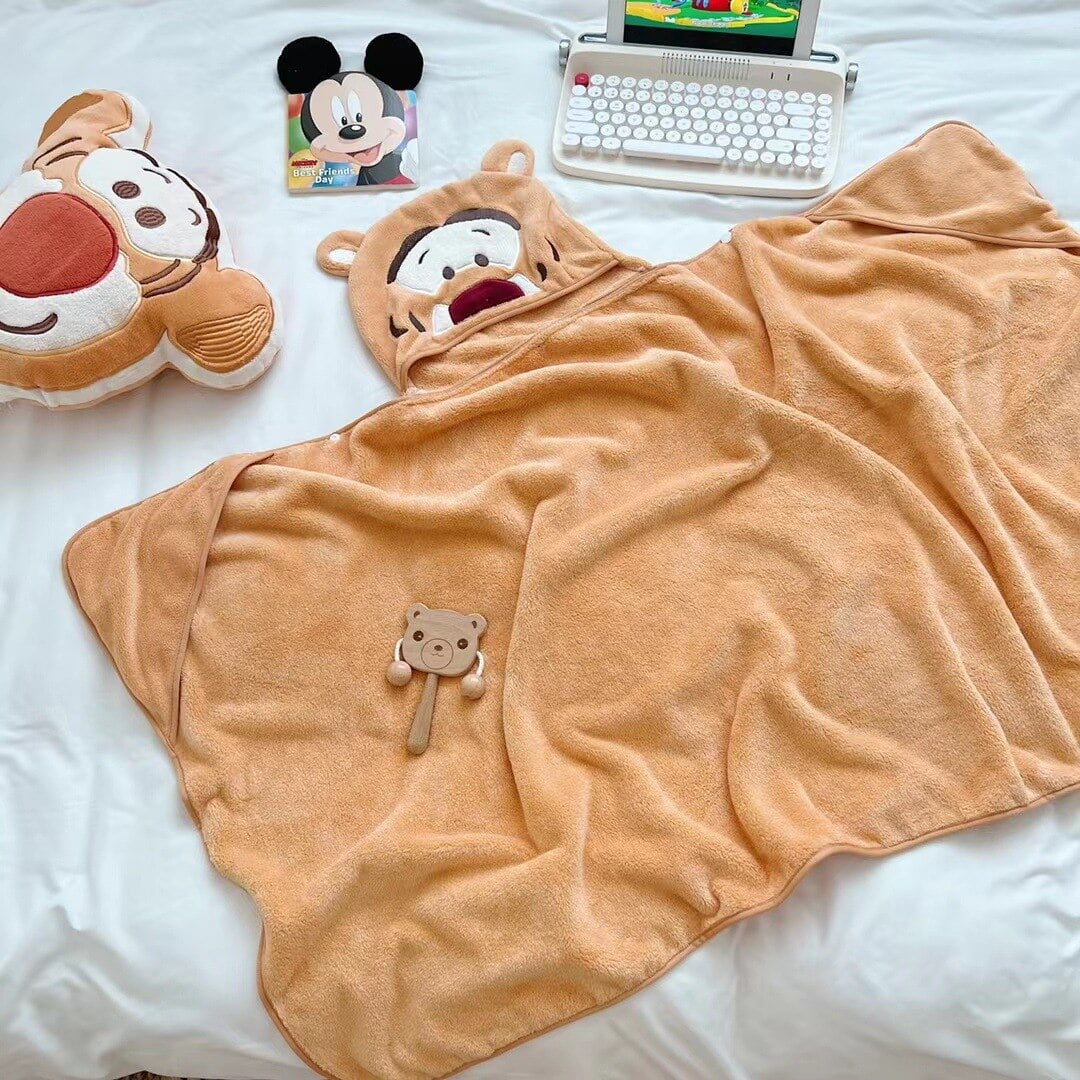 Toalla de baño de Anime de Disney Lotso, capa de oso de fresa de ...