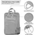 Hoyufei Compression Packing Cubes 4 Piece Ultralight Suitcase