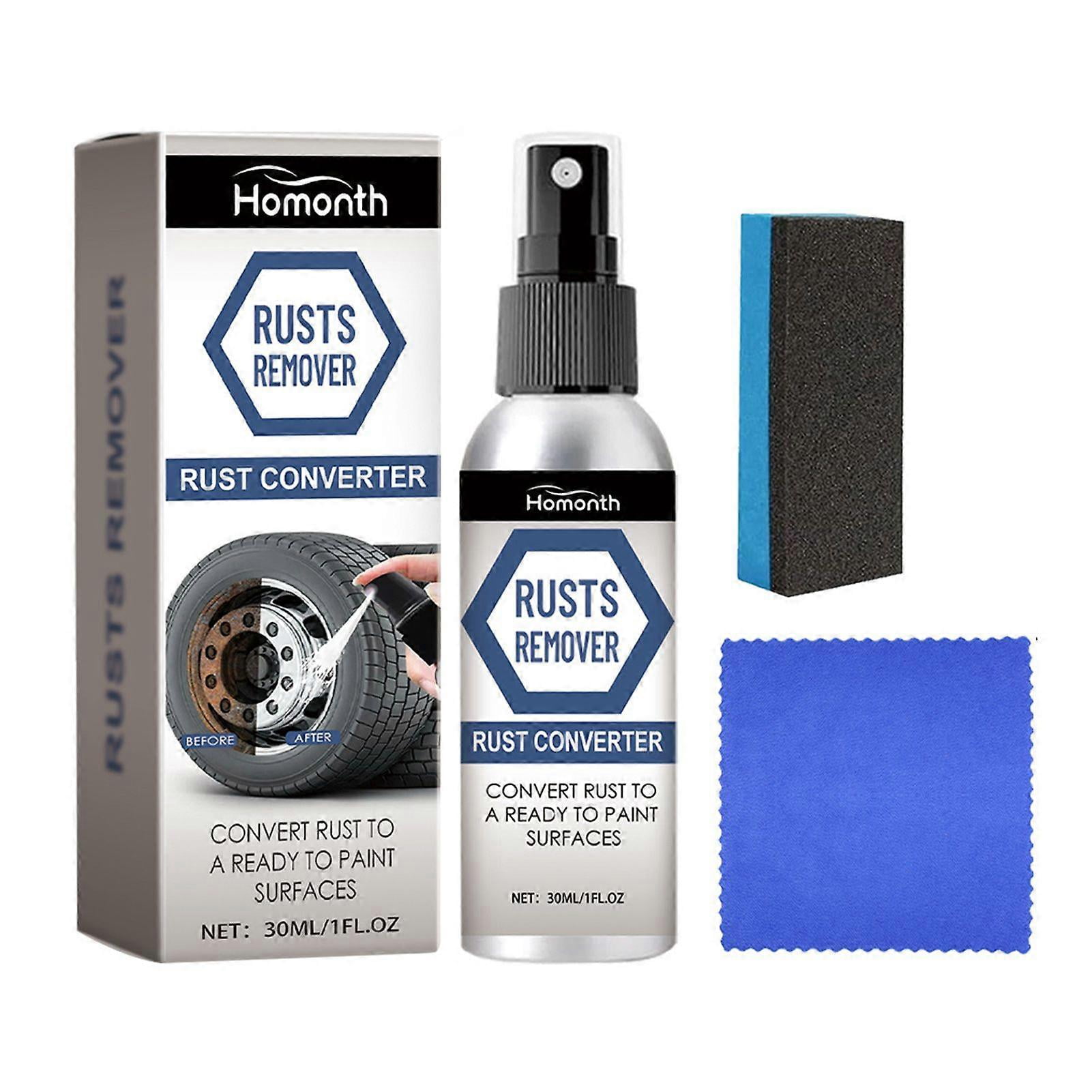 2025 New Rust Converter Spray, Fast-Acting Tire Rust Remover Spray ...