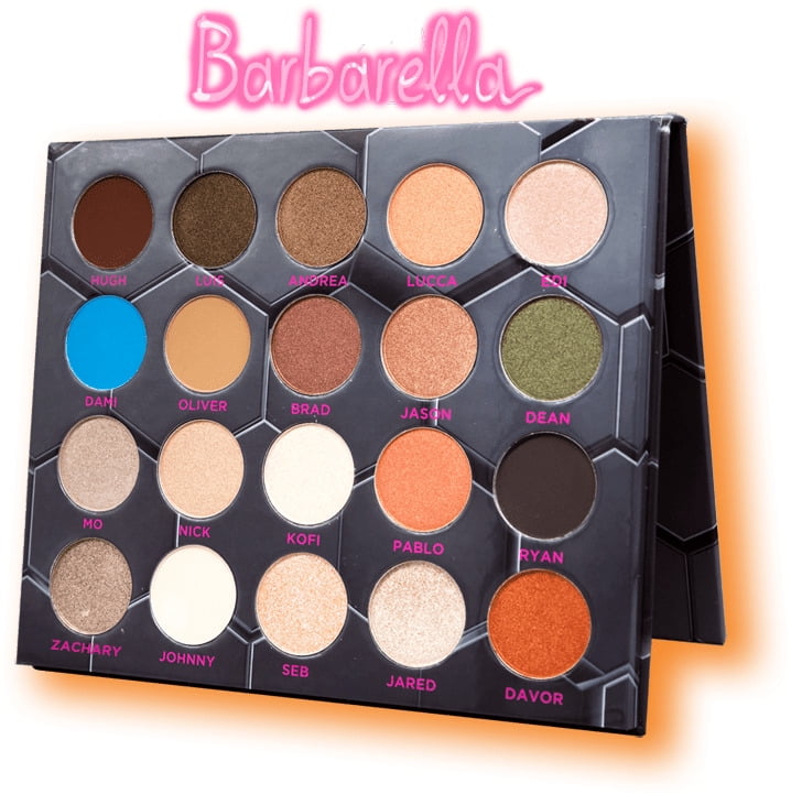 BeeBee Beauty Barbarella Eyeshadow Palette - Walmart.com
