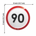 TripodBrothers Blue Parking P Zone Information Sign Sticker, 12.70 x 12 ...