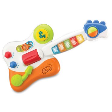 Baby Einstein Rock, Light & Roll Guitar Musical Toy for Infant Age 3 ...