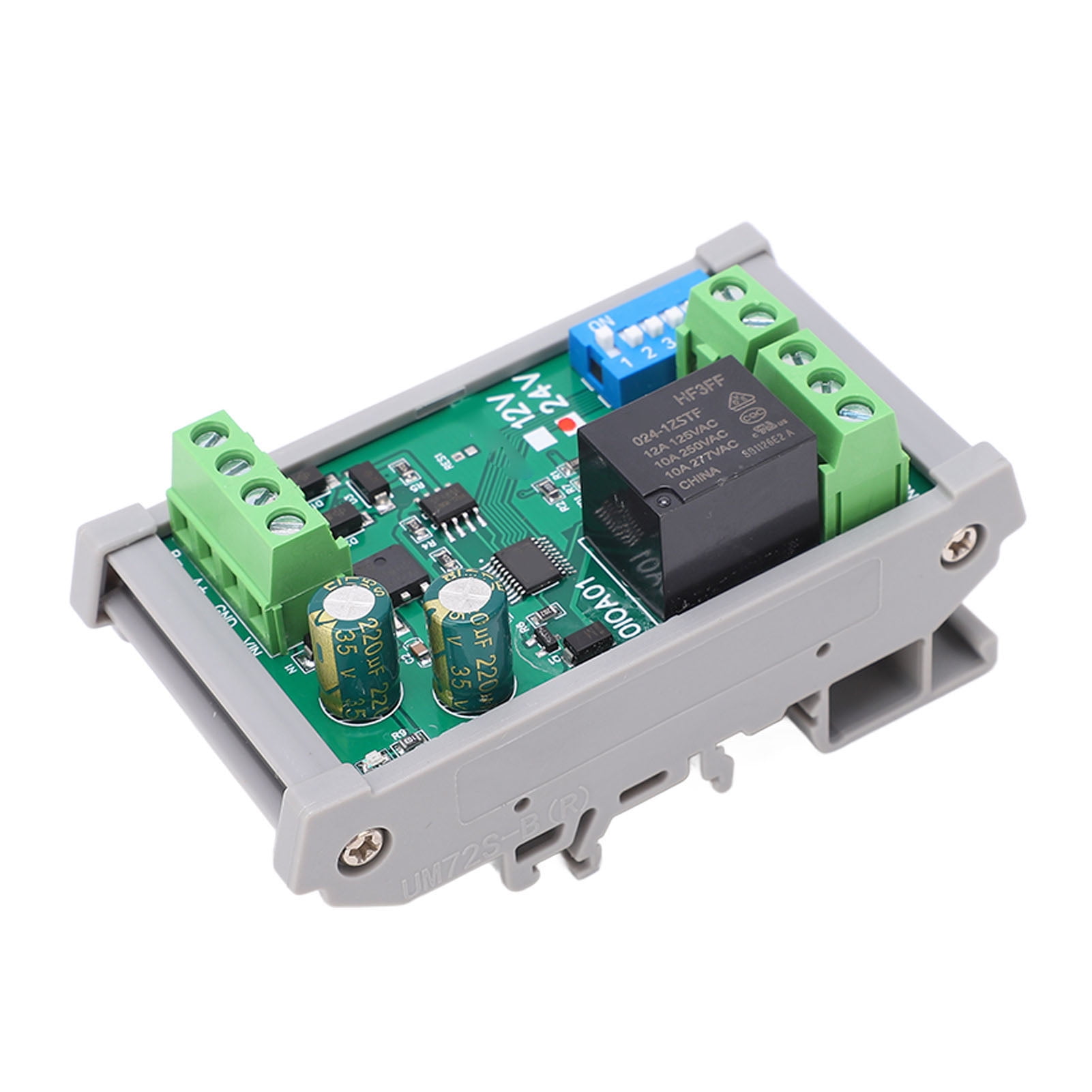 DC 24V 1 Channel Relay Module RS485 Relay Board with Shell for ...