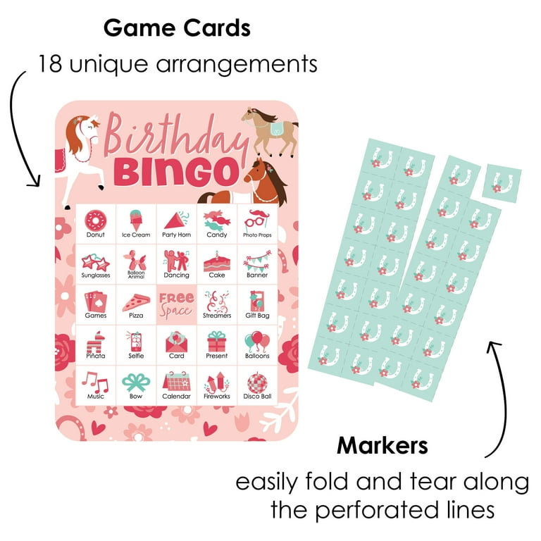 Big Dot of Happiness Adult Happy Birthday - Gold - Find the Guest Bingo ...
