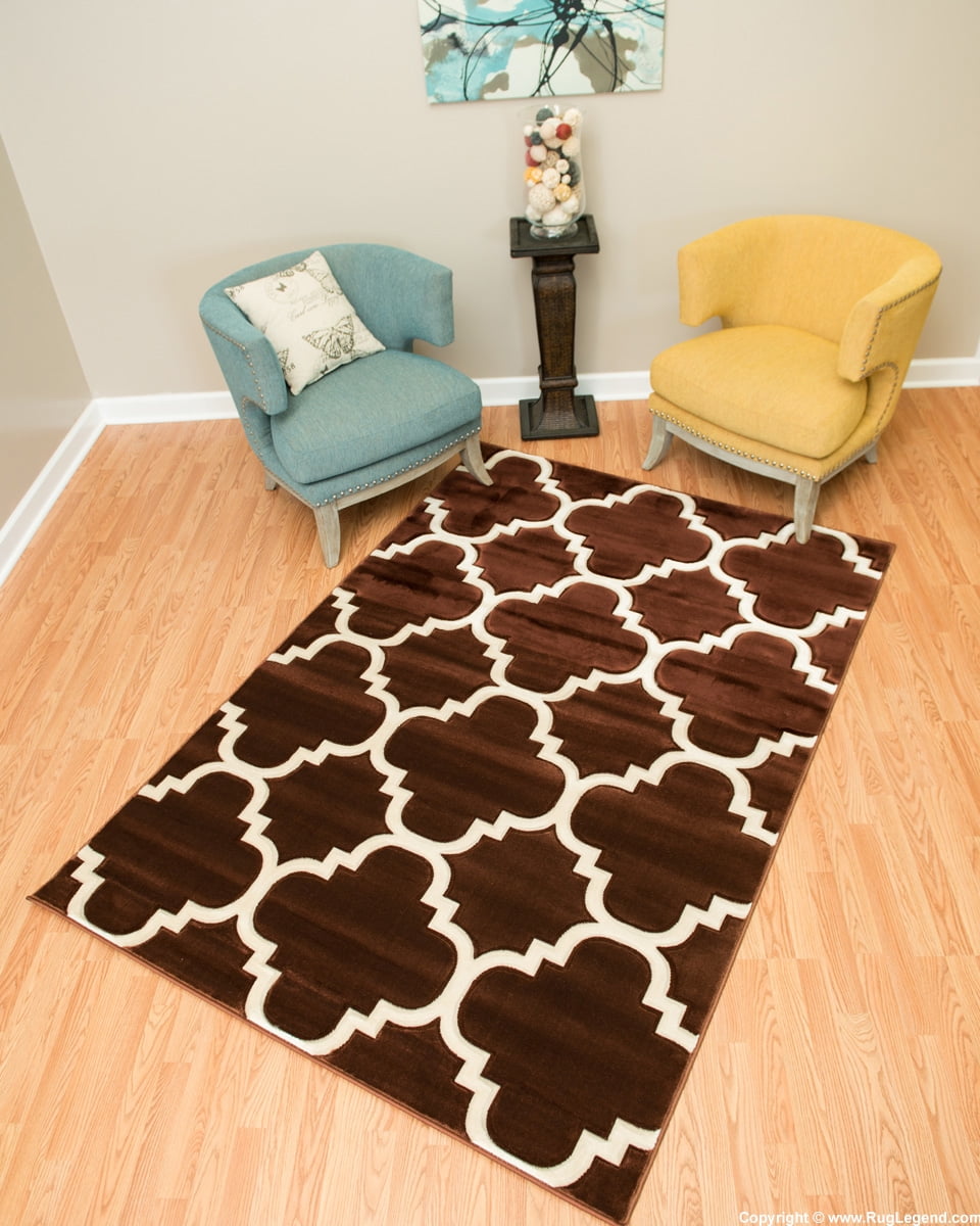 Rug Legend Modern High Quality Hand Carved Area Rug 4518 - Walmart.com