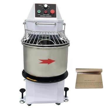 INTSUPERMAI 15kg Commercial Dough Mixer, Electric Stand Flour Kneading Machine for Bread, Pizza ...