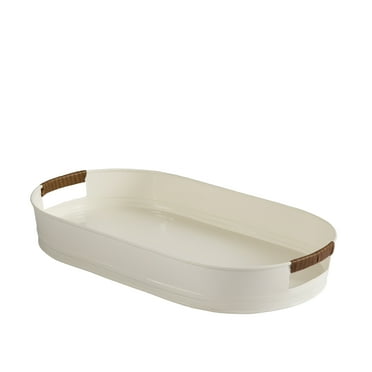 Better Homes & Gardens 2-Tier Rectangular Iron Serveware Tray Stand ...