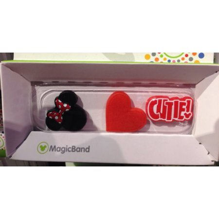 Disney Parks Minnie Mouse Magic Band Sliders Set of 3 Charms NEW ...