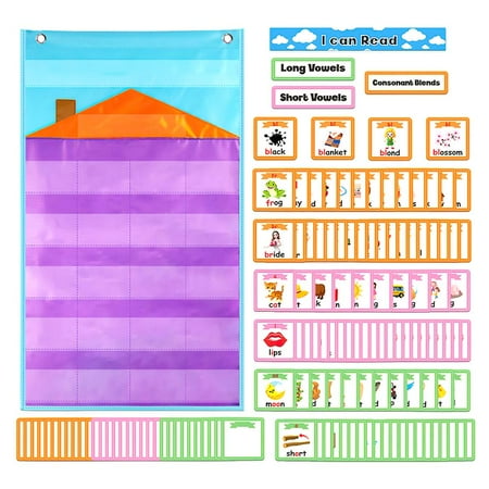 Word Family Pocket Chart Card English Language Word Pocket Pocket Chart ...