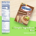 Minute Instant Brown Rice, 100% Whole Grain, Microwavable, Ready in 10 ...