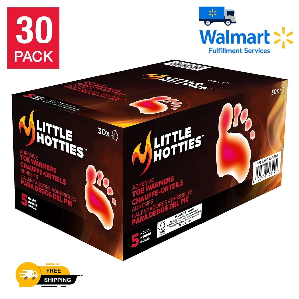 Click here for Little Hotties Toe Warmers - Box Of 30 Pairs prices
