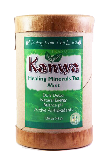 Kanwa Minerals Detox Tea- Natural Mint Flavor-24 bags - Walmart.com