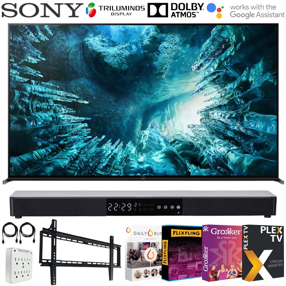 Sony XBR85Z8H 85-inch Z8H 8K Full Array LED Smart TV (2020) Bundle with ...