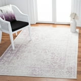 SAFAVIEH Adirondack Wyatt Traditional Distressed Area Rug, Ivory ...