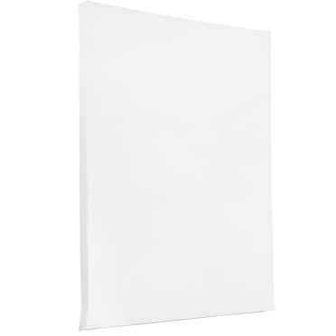 Hamilco White Glossy Cardstock Paper 8 1/2 x 11" 100 lb Cover Card ...