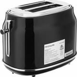 Frigidaire ETO102-BLACK 2-Slice 900-Watt Retro Stainless Steel Toaster ...