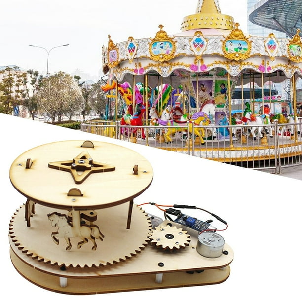 DIY Automatic Induction Carousel Horse, Merry-Go-Round, For Promoting ...