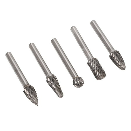 Tungsten Steel File, Burr Bits Standard Size Finish Multifunctional For ...