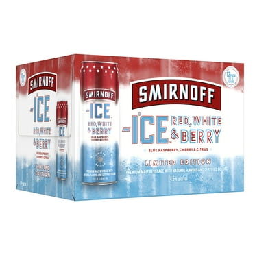 Smirnoff Ice Smash Variety Pack, 16 fl oz, 8 Pack Cans, 8% ABV ...