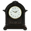 Bedford Clock Collection Mahogany Cherry Mantel Clock with Chimes ...