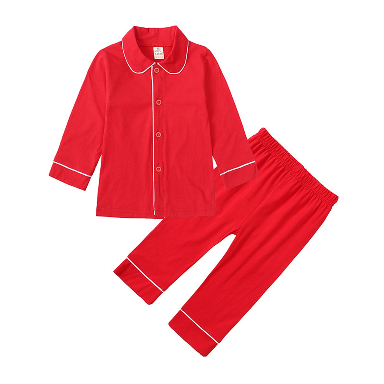 Click here for Dexiang Toddler Boys Long Sleeve Christmas Red Sol... prices