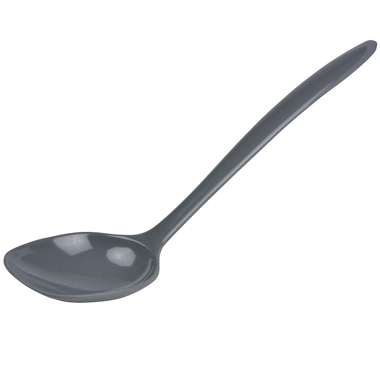 Gourmac Hutzler 12 Inch Melamine Spoon, Steel Gray - Walmart.com
