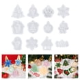 1. Christmas Silicone - Heat Safe Reusable Holiday Decor & Making ...
