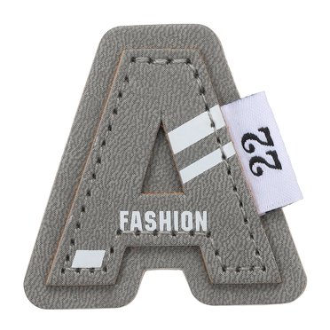 Letter Patch Iron on Alphabet A Patches Embroidered Sew on for Clothes ...