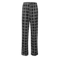 Tqwqt Plaid Pants For Women Wide Leg Casual Comfy Buffalo Plaid Pj Pants Checkered Christmas