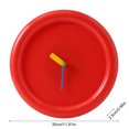 Contemporary Bubble Clock with Cream Designs Quiet Movement Wall Table ...