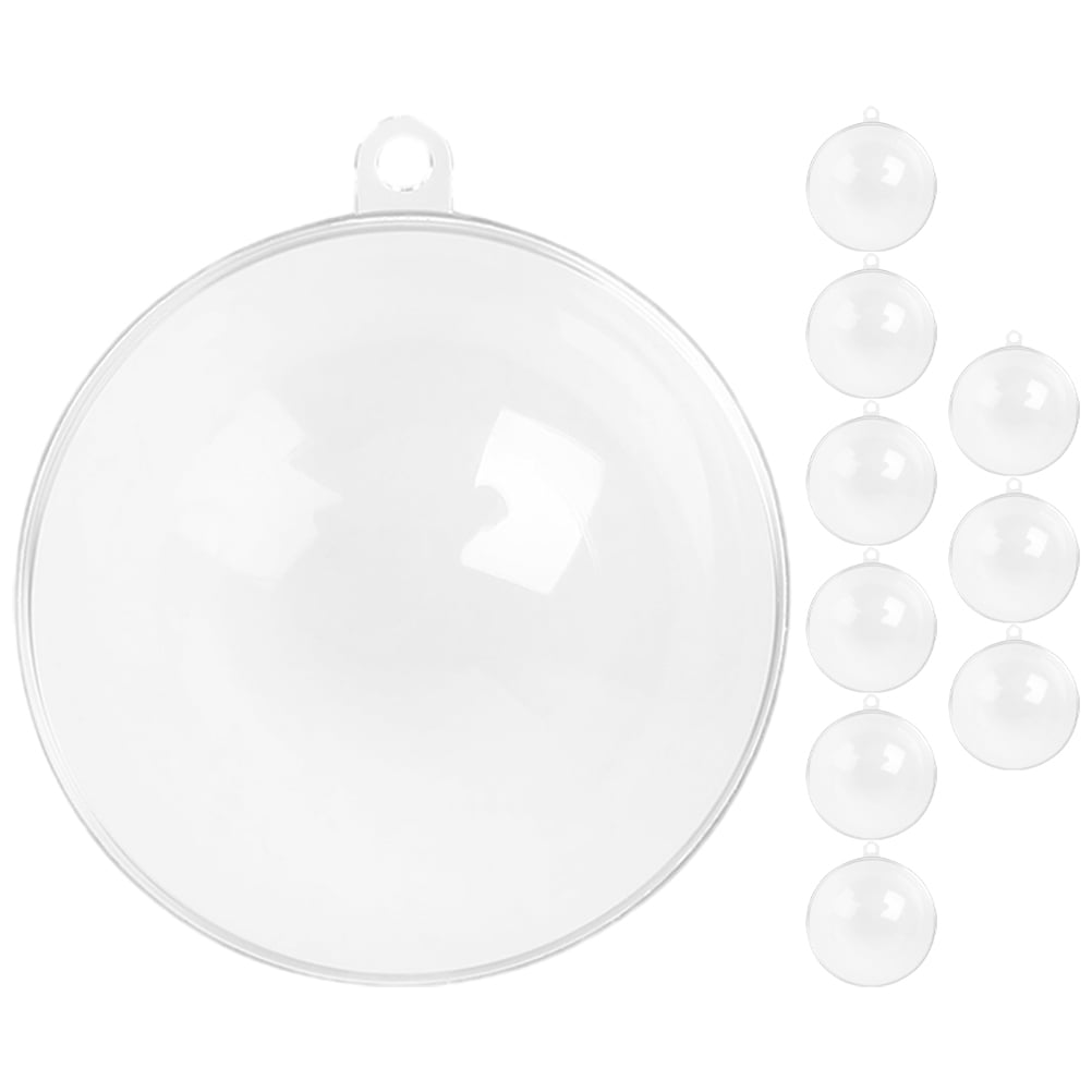 Click here for Ounona 10pcs Filled Plastic Balls Clear Fillable B... prices