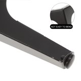 Milisten Table Legs Metal Black 4Pcs 5.1x4.3x4.3in - Walmart.com