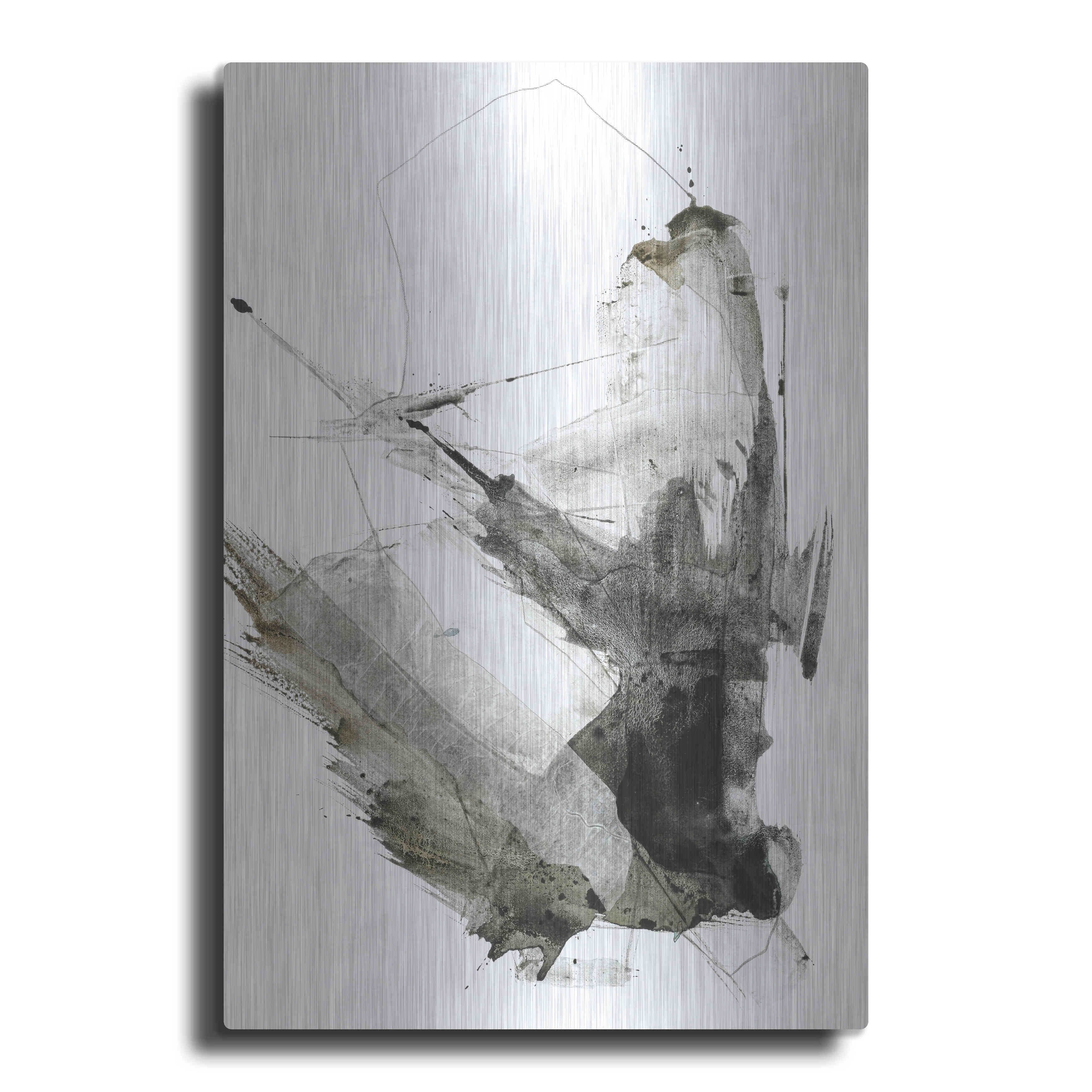 Luxe Metal Art 'Graphical Shapes 1' by Design Fabrikken, Metal Wall Art ...