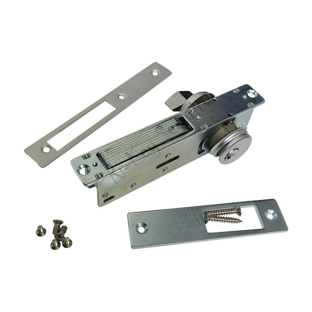 Storefront Door Mortise Lock Bolt Deadbolt w/ 2 Cylinders Adams Rite ...