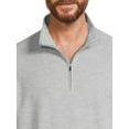 George Men's Quarter Zip Pullover - Walmart.com