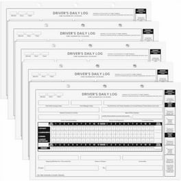Truck Inspection Book Ontario Driver Daily Log Book Bus 5-pk. With ...