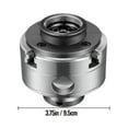 VEVOR Lathe Chuck, 3.75" Woodturning Lathe Chuck, 4-Jaw Wood Lathe ...