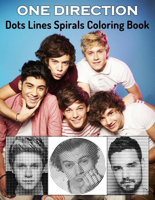One Direction Dots Lines Spirals Coloring Book Great Gift For Girls One Direction Dots Lines Spirals Coloring Book Great Gift For Girls