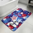 Door Mat 31.5"x47.2", Blue Red USA Flag Non Slip Backing & Low Profile ...