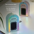 Crosley Mini Jukebox Retro Portable Bluetooth Speaker with LED Lights ...