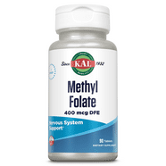Jarrow Formulas Methyl Folate 5-MTHF, Brain, Memory, Cardio Health, 400 ...